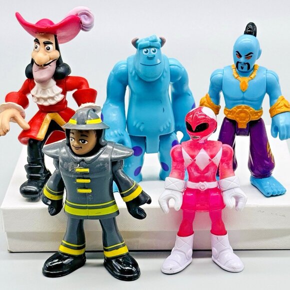 Fisher-Price | Toys | Imaginext Sulley Captain Hook Pink Power Ranger ...